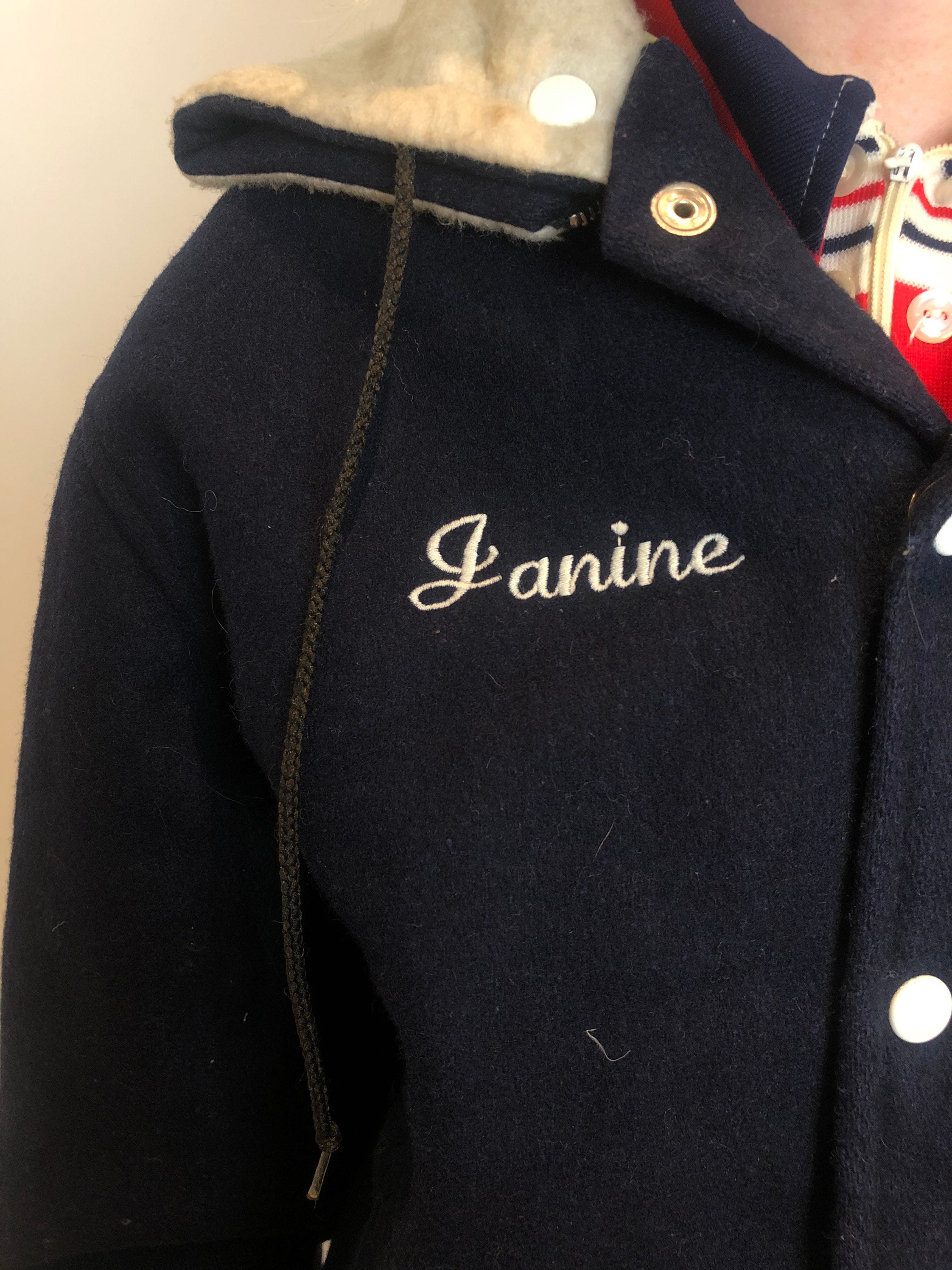 1960s 60s varsity USA letterman college jacket felt P badge | Etsy