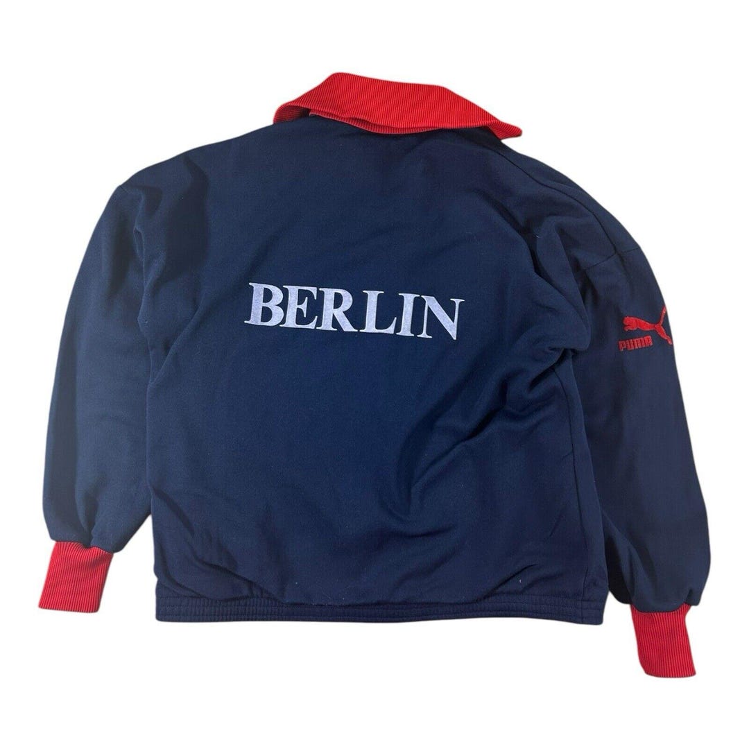 1970s Puma Track Top Jacket Berlin German Football Tracksuit Mens XL - Etsy