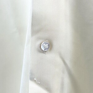 1950s 60s Mekay Shirt Cream Terylene Made in England 15'' Small - Etsy