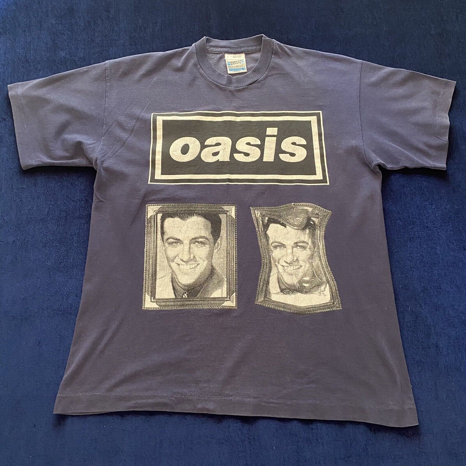 1990s Oasis Shakermaker Vintage Single Stitch T Shirt Band 1990s Oasis Shakermaker Vintage Single Stitch T Shirt Band