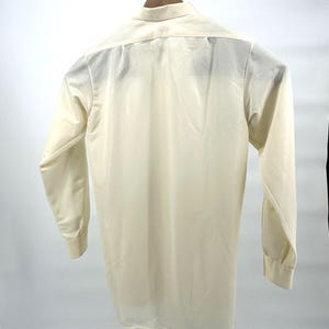 1950s 60s Mekay Shirt Cream Terylene Made in England 15'' Small - Etsy