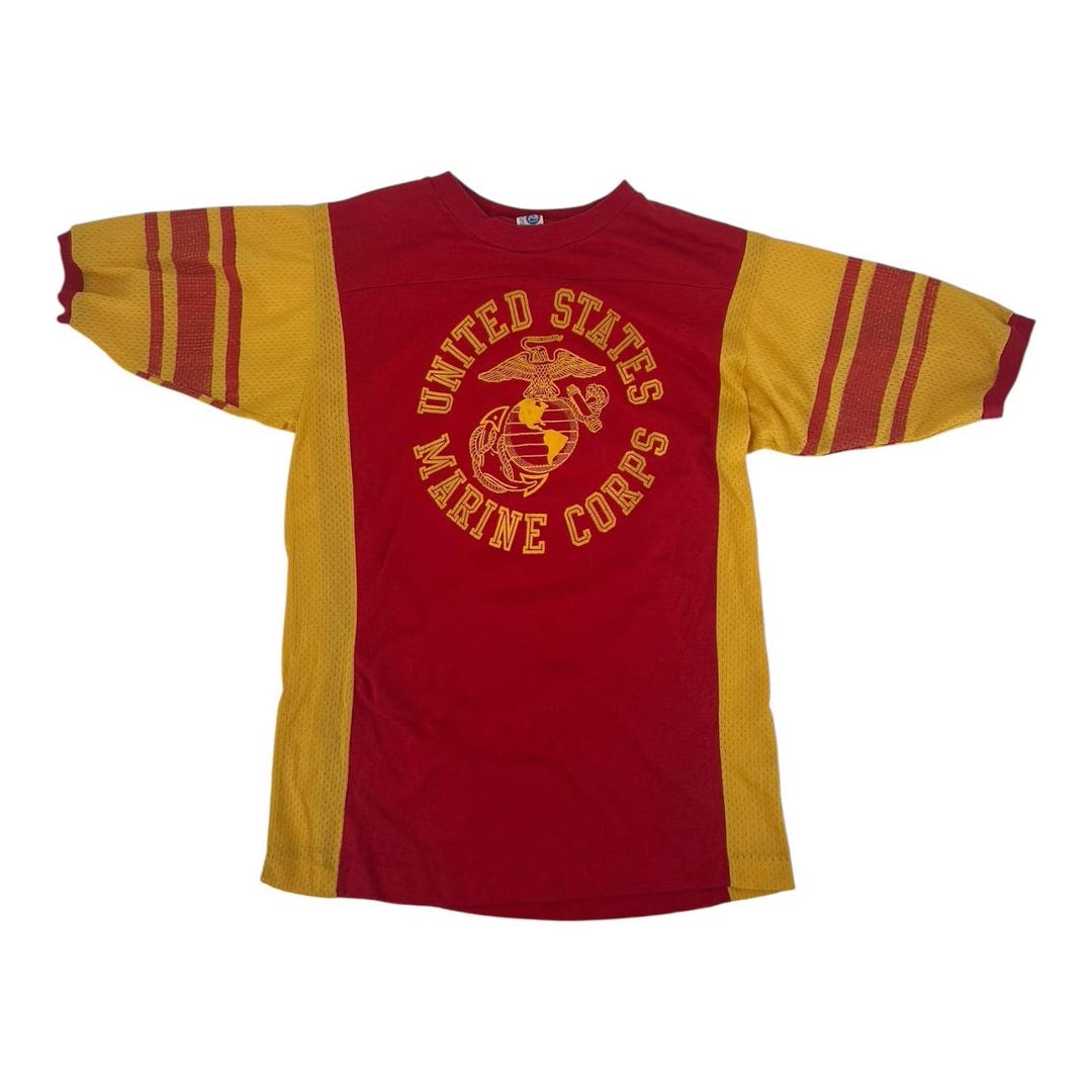 1980s USMC T Shirt Marine Corps Military Artex Single Stitch Made in ...