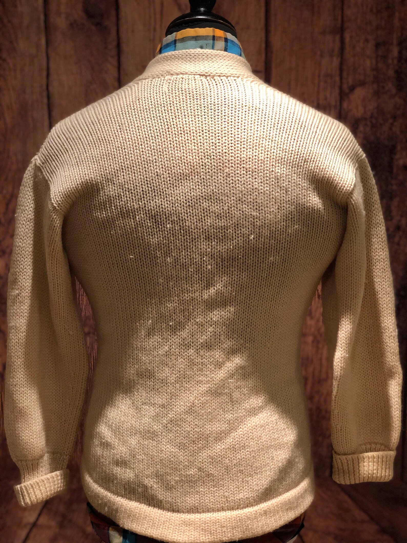 1960s 60s mens cream varsity chunky college knit letterman | Etsy