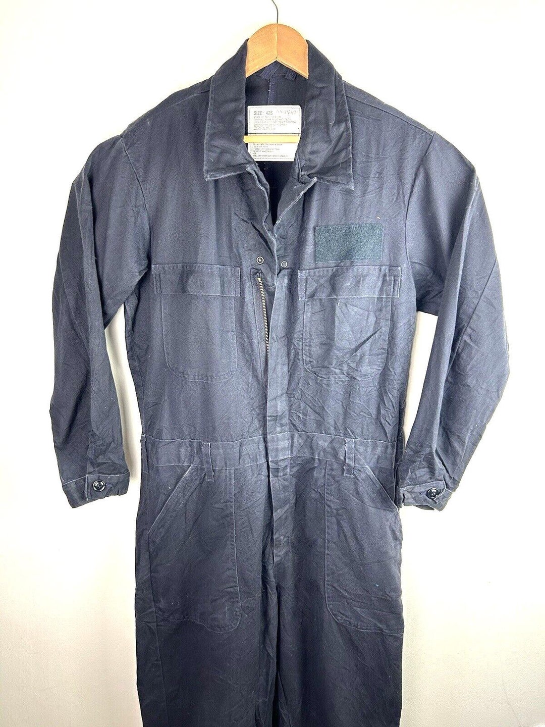 U.S Navy Utility Coveralls Flame Resistant 8405-01-619-1203 Mens Size ...