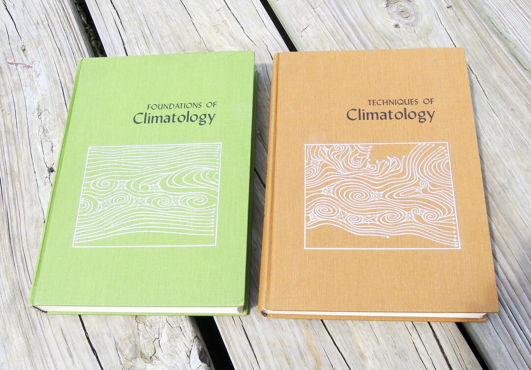 Vintage Climatology Text Books // Set of Climatology Books ...