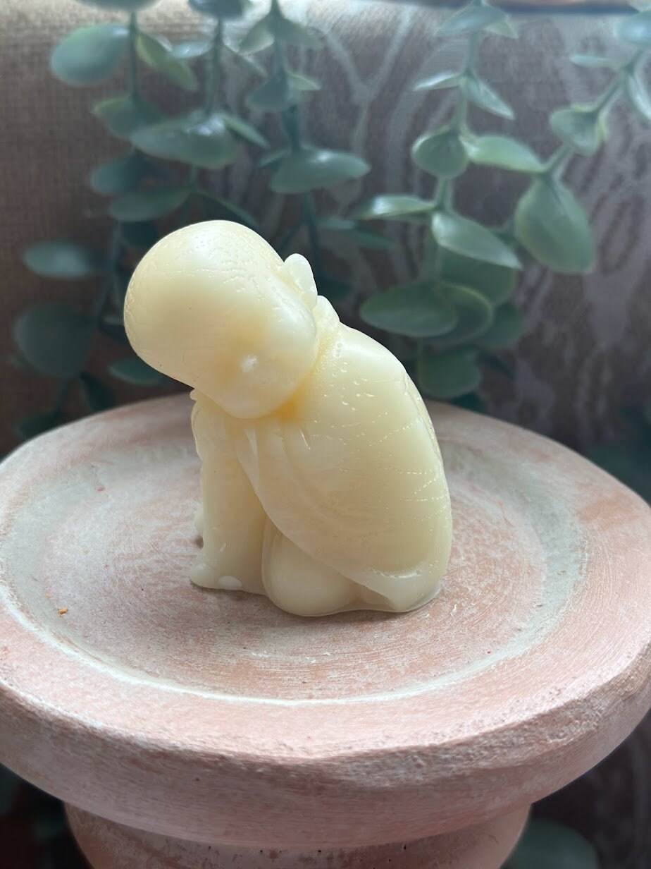 Baby Monk Cute Candles, Cute Tea Lights, Altar, Self Care, Gift Set ...