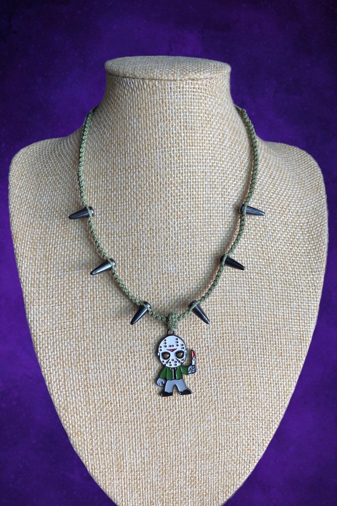 Spike Choker (horror Icons) - Etsy