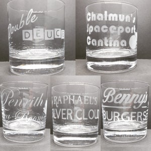 Cocktail Inspired Cocktails & Dreams Etched Tumbler Glass ...