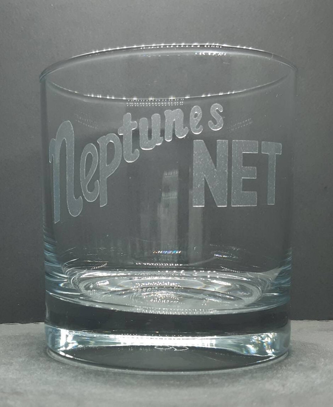 Point Break Inspired Neptunes Net Etched Tumbler Glass - Personalised ...