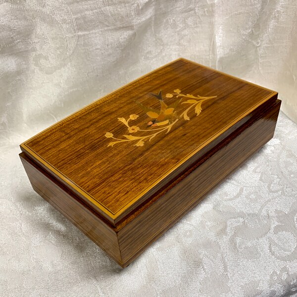 Wood Wind up Music Box - Etsy