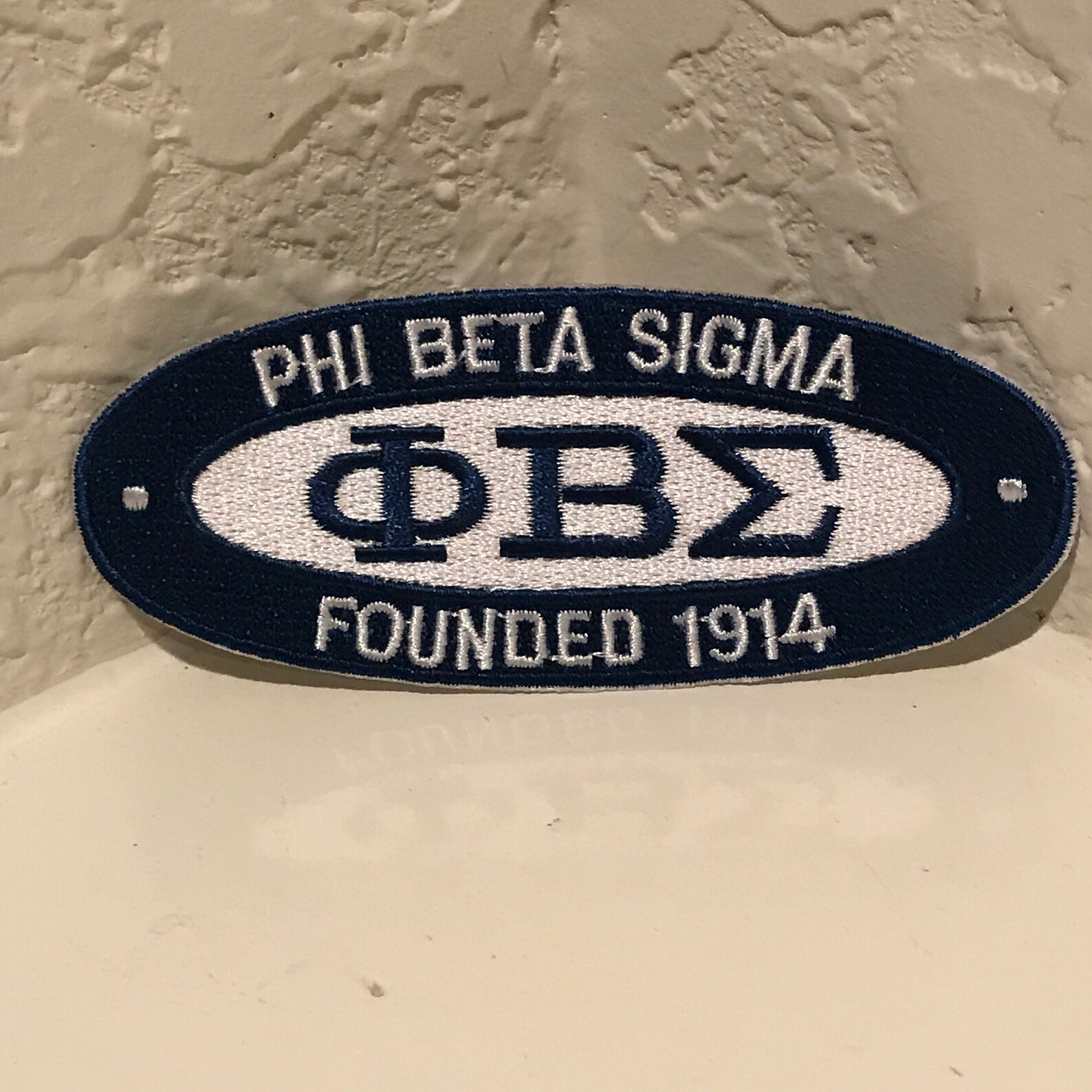 Phi Beta Sigma Oval Patch “spring “special” 2 Will Ship for This Price ...