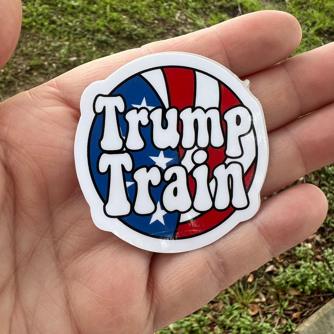 Trump Train Sticker, 2 Inches - Etsy