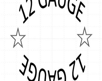 Shotgun shell svg | Etsy