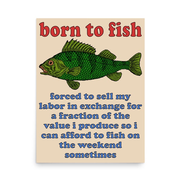 Born to Fish - Etsy