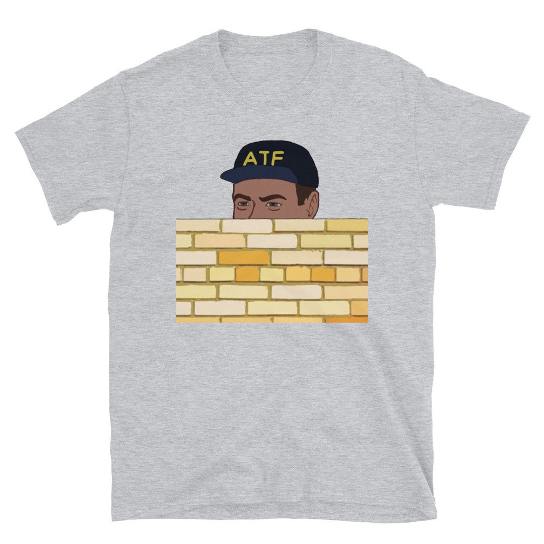 ATF Guy Fence Peeking - Meme, Gun Rights T-shirt - Etsy