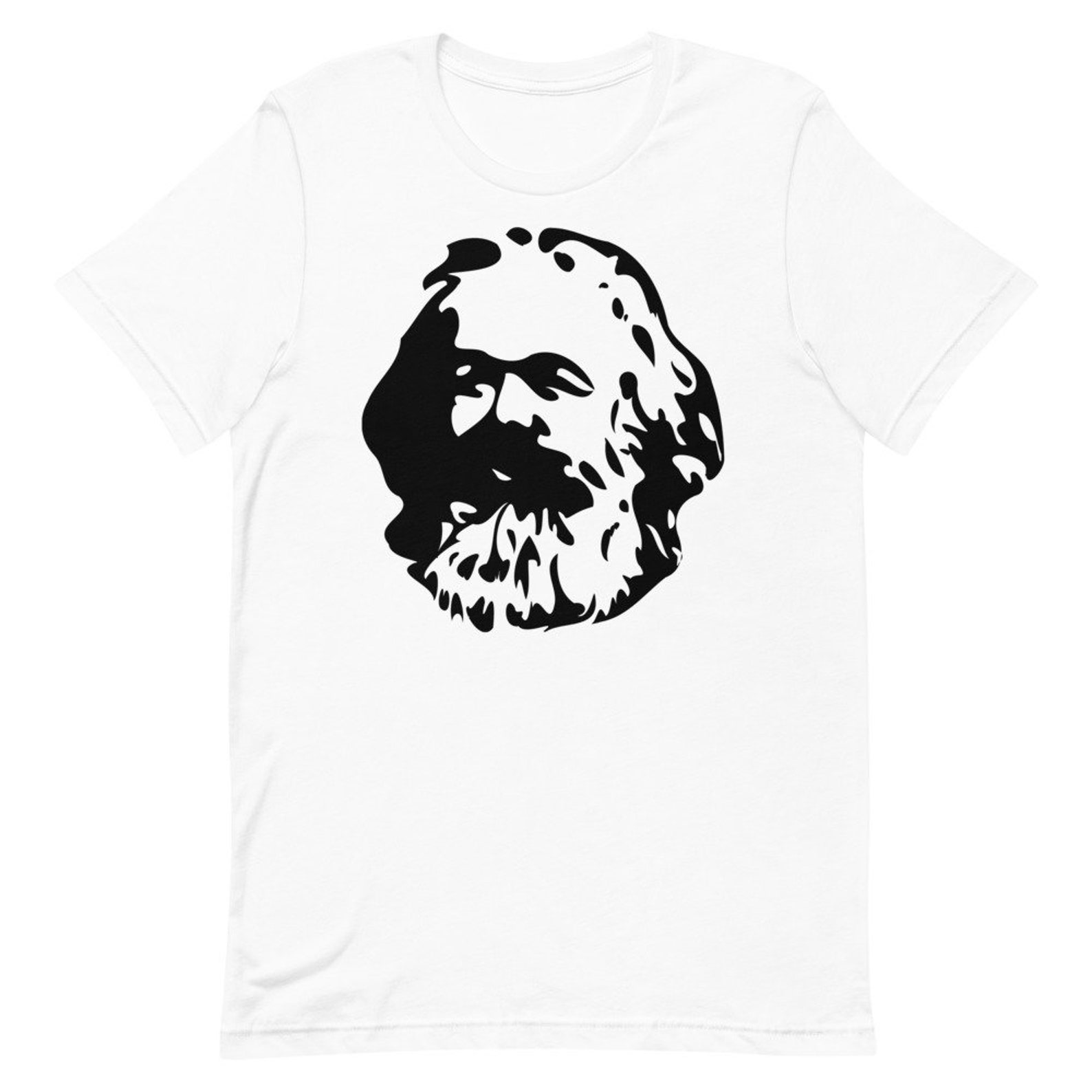 Karl Marx Silhouette T-shirt - Etsy