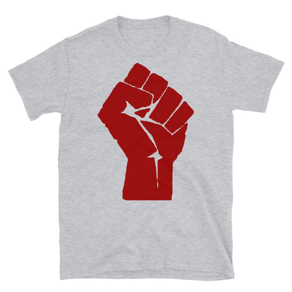 Red Raised Fist - Punk, Radical, Revolution, Leftist, Socialist ...