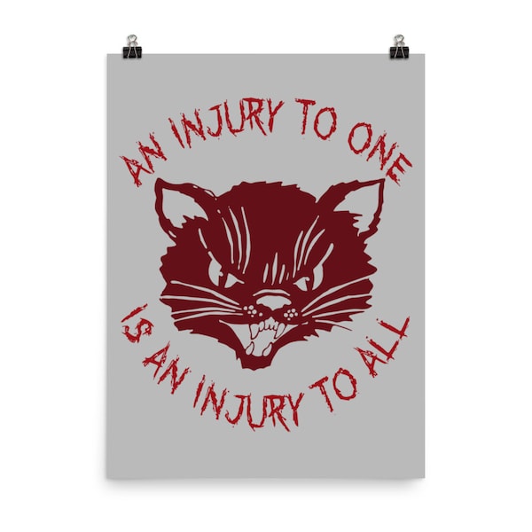 Union Cat Poster - Etsy