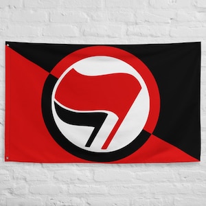 Antifa Flag - Etsy