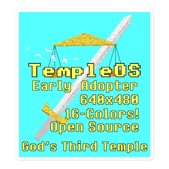 Templeos Early Adopter Terry A Davis Programmer Meme | Etsy