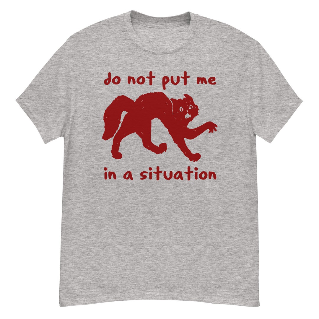 Do Not Put Me in A Situation - Oddly Specific Meme T-shirt - Etsy