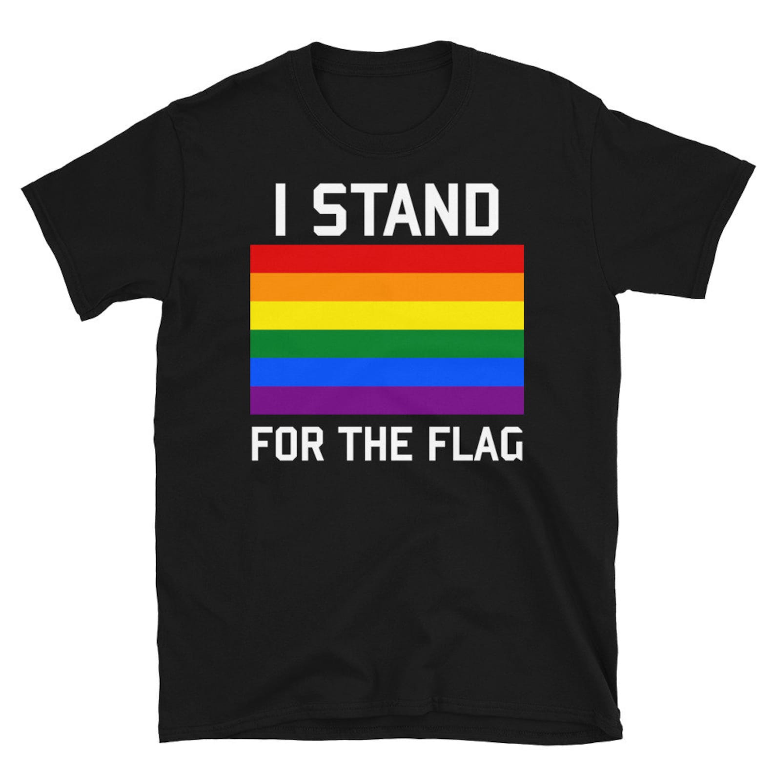 I Stand For The Gay Pride Flag LGBTQ Queer Gay Rights | Etsy