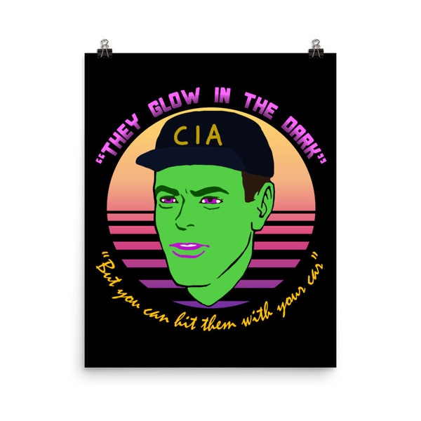 They Glow in the Dark Terry Davis - Etsy