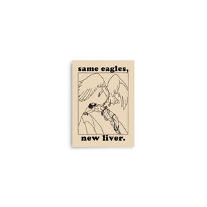 Same Eagles New Liver - Prometheus Meme, Greek Mythology Poster - Etsy