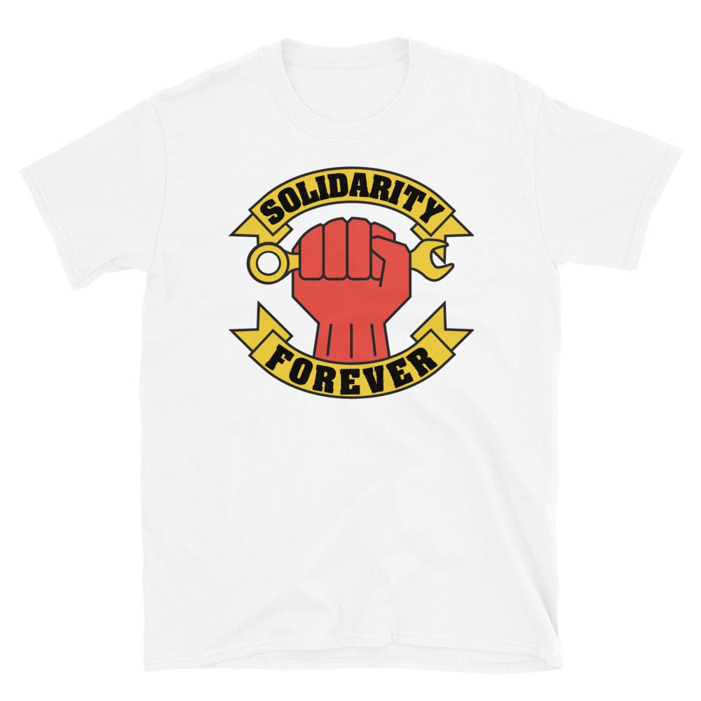 Solidarity Forever Raised Fist Labor Union IWW Worker | Etsy