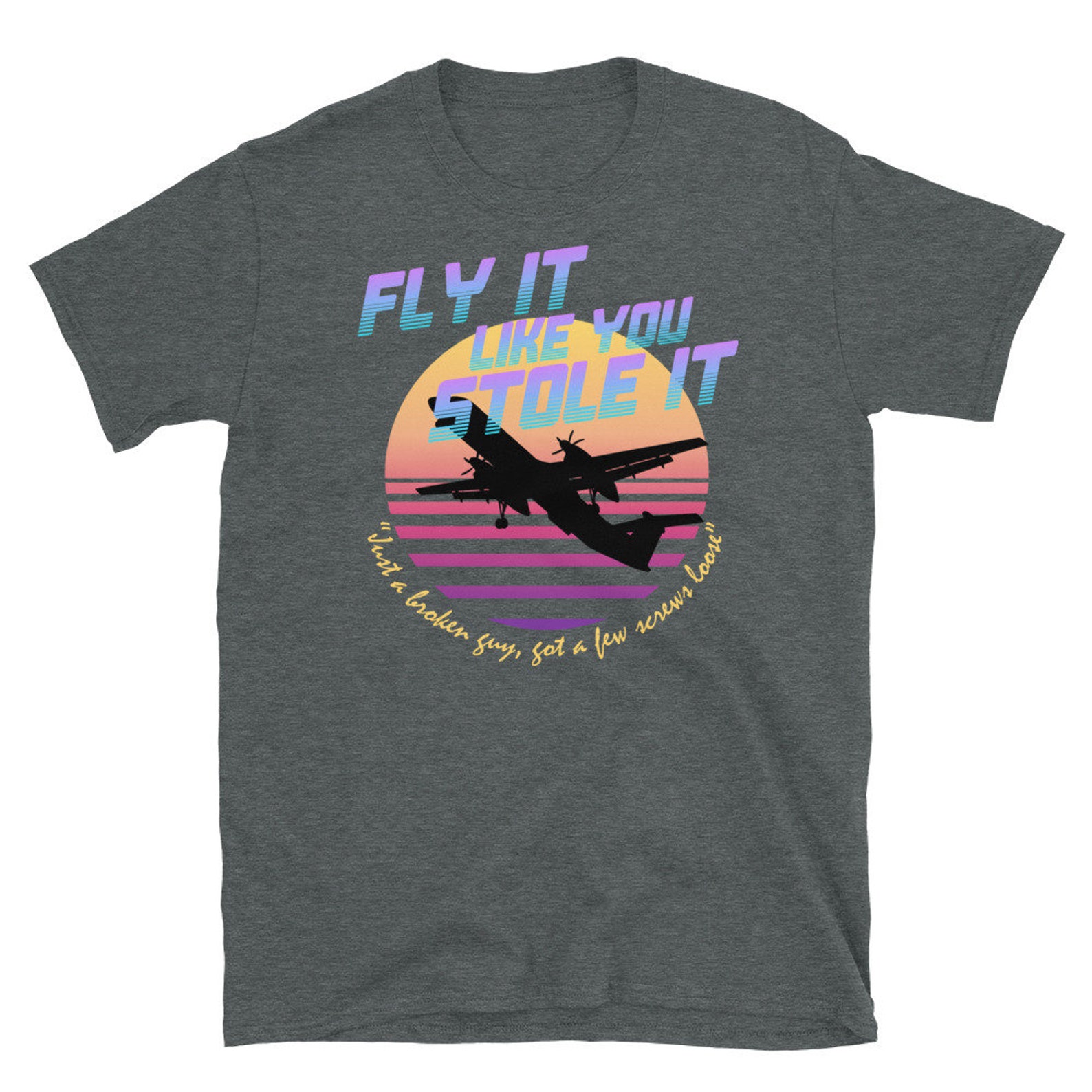 Fly It Like You Stole It - Sky King, Vaporwave, Aesthetic T-shirt - Etsy