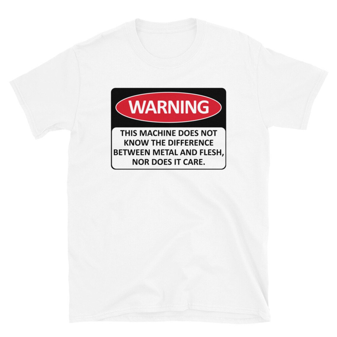 Warning This Machine Does Not Know the Difference Between - Etsy