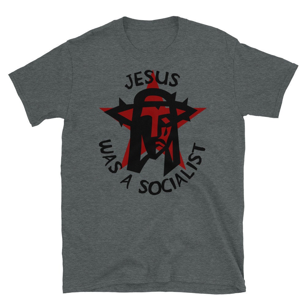 Jesus Was A Socialist Red Star Liberation Theology Radical - Etsy