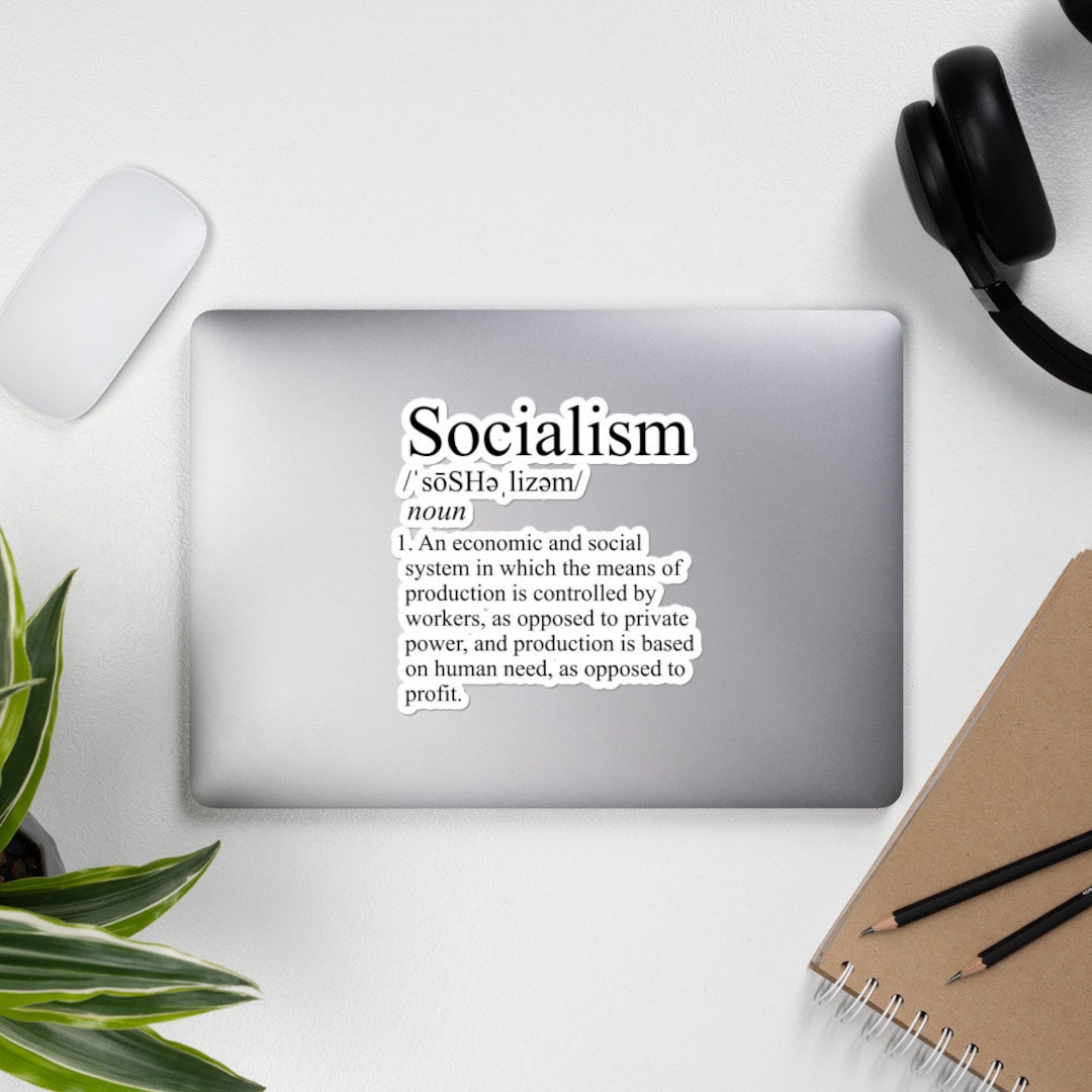 Socialism Definition Socialist, Leftist, Leftism Sticker - Etsy