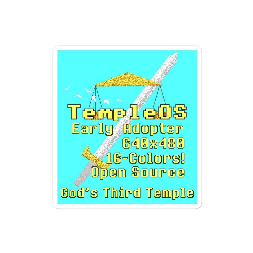 Templeos Early Adopter Terry A Davis Programmer Meme | Etsy
