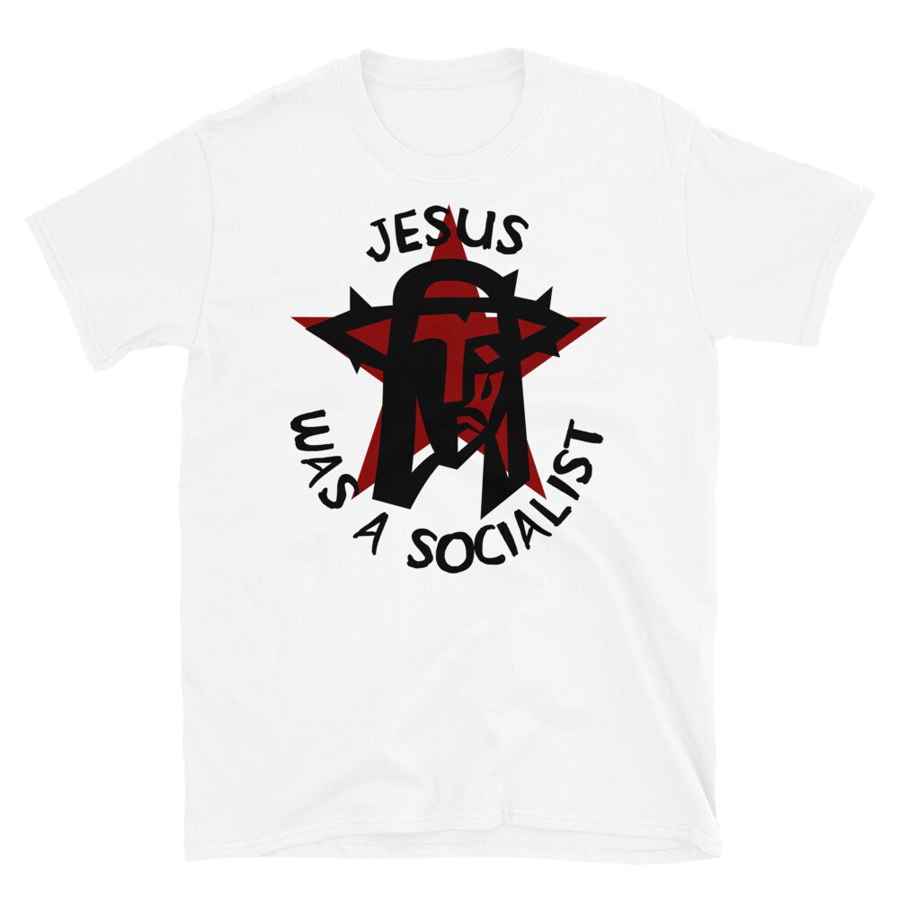 Jesus Was A Socialist Red Star Liberation Theology Radical | Etsy