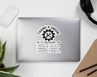 Pro Union Sticker - Etsy