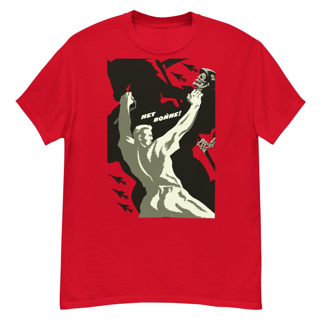 No More War! - Soviet Propaganda T-shirt - Etsy