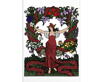 Leftist Poster: the Emancipation of Labour, Walter Crane in Color ...