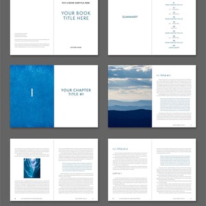 Reading Book Layout - Etsy