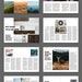 Minimalist Print Magazine Layout Template | Magazine Brochure Layout ...