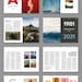 Colorful Magazine Layout Template | Magazine Brochure Layout | Print ...