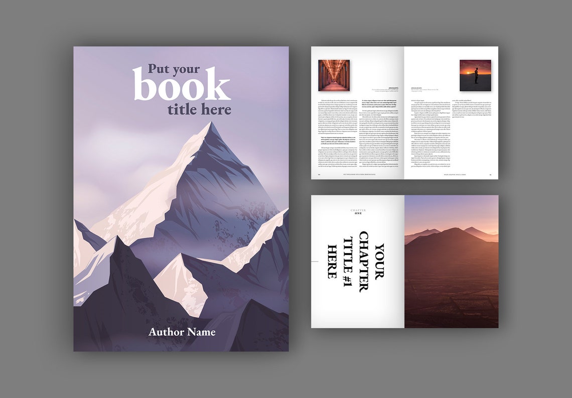 Buchlayout Druckvorlage InDesign-Vorlage Fotografie Buch - Etsy.de