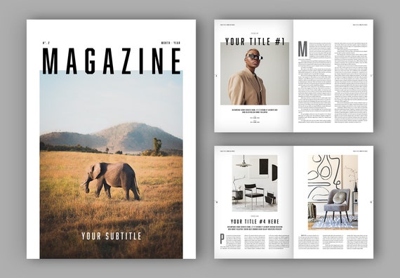 Magazine Layout Ideas Indesign