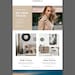 Email Newsletter Layout Template | Email Marketing | Digital Marketing ...