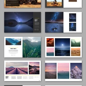 Digital Portfolio Layout Digital Presentation Digital Slideshow ...