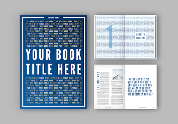 Book Template Indesign