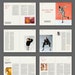 Colorful Print Magazine Layout Template | Magazine Brochure Layout ...
