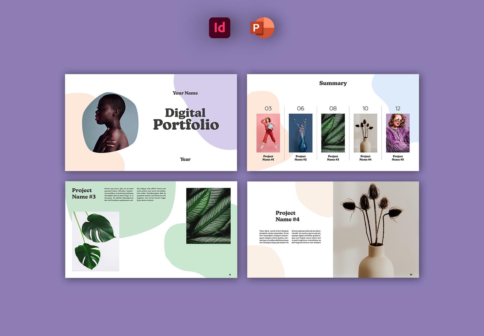 Digital Portfolio Layout | Digital Presentation | Pitch Deck | Digital ...