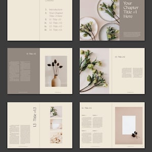 Narrative Book Layout | Reading Book Layout | Universal Book Layout ...