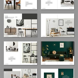 Catalog Layout Template | Lookbook Layout Template | Book Layout ...